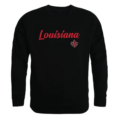 E173243 W Republic Script Crew Louisiana Lafayette Ragin Cajuns 556-189