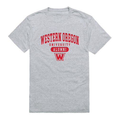 E174033 W Republic Alumni Tee Western Oregon Wolves 559-406