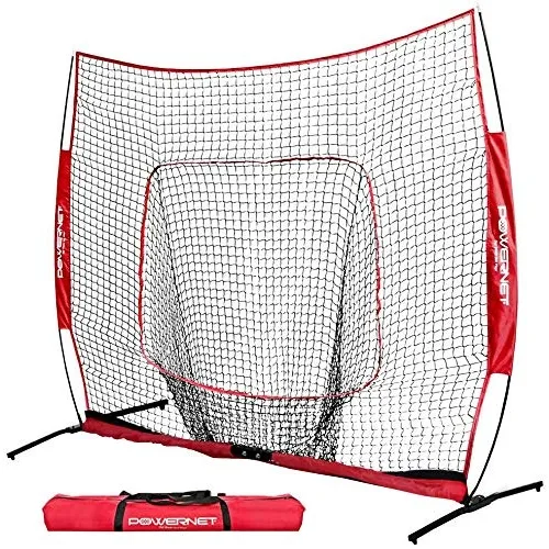 Powernet 7X7 Pro Net With One Piece Frame Practice Net For Baseball ...