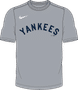 Nike MLB Adult Short Sleeve Dri-Fit Crew Neck Tee New York Yankees N223 ...