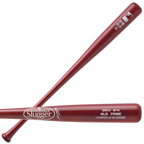 Louisville Slugger MLB Prime Birch Wood Bat - M110 - Baseball Equipment ...