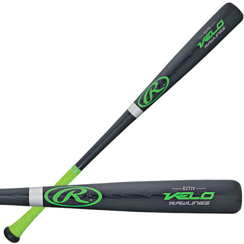Rawlings VELO Ash Wood Baseball Bat (-3) - Baseball Equipment & Gear