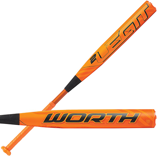 Worth 2LEGIT Double-Barrel Fastpitch Bat (-10) - Baseball Equipment & Gear