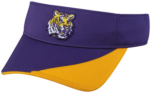 OC Sports College LSU Tigers Visor - Closeout Sale - Fan Gear
