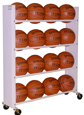 E100890 Pro Bound 3 or 4 Row Basketball Ball Carts