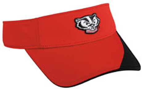 OC Sports College Wisconsin Badgers Visor - Fan Gear