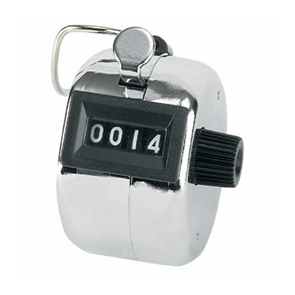 Hand Lap Pitch Counter w/Finger Ring HLC - Baseball Equipment & Gear