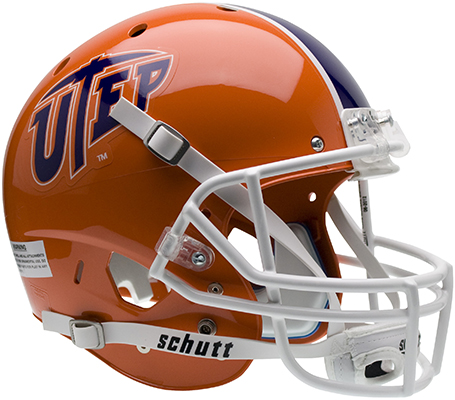 Schutt UTEP Miners XP Replica Football Helmet - Fan Gear