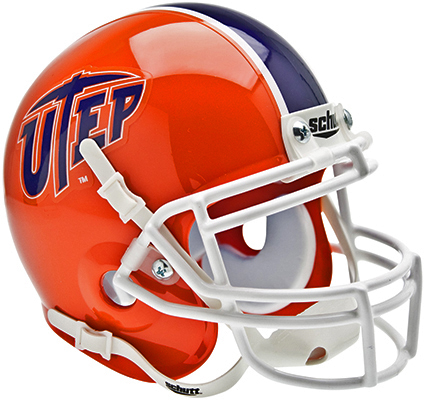 Schutt UTEP Miners Mini XP Helmet (Set of 6) - Fan Gear