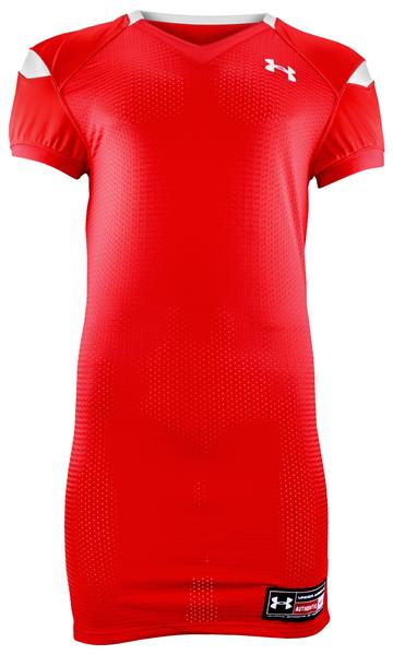 Under Armour Adult (AL - White/ Maroon) Football Jerseys - Football ...