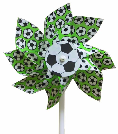 Soccer Ball Pin Wheel - Unique Gifts - Closeout Sale - Soccer Equipment ...