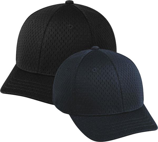 Umpire/Officials Jersey Mesh Stretch Fit Ball Caps - Baseball Equipment ...