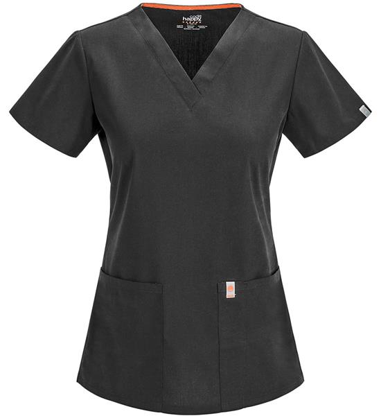 Code Happy Womens Bliss Fit V-Neck Scrub Tops AB - Cheerleading ...