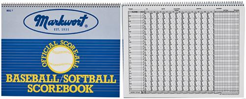 Markwort Score-All Baseball/Softball Scorebooks - Baseball Equipment & Gear