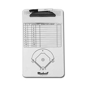 Markwort Baseball Line-Up Boards/Clipboards - Baseball Equipment & Gear