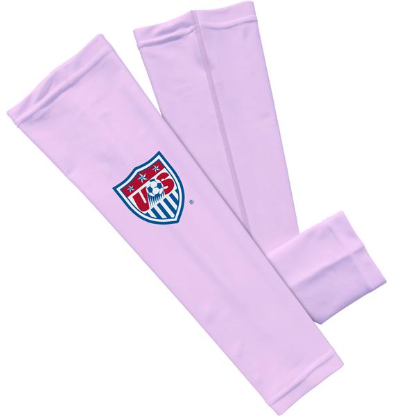 Sleefs US Soccer Pink Compression Arm Sleeves - Soccer Equipment and Gear