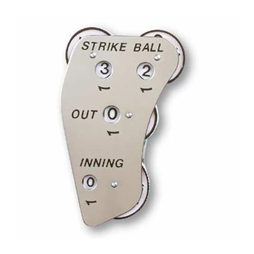 Markwort 4-Dial SS Baseball Umpire Indicators - Baseball Equipment & Gear