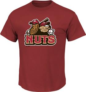 Minor League Modesto Nuts Crewneck Jersey - Fan Gear