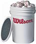 Wilson Baseball Bucket Combo w/3 Dozen Balls - Baseball Equipment & Gear