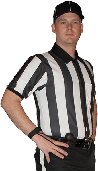 Cliff Keen 2" Stripe Football Officials S/S Shirt - Football Equipment ...