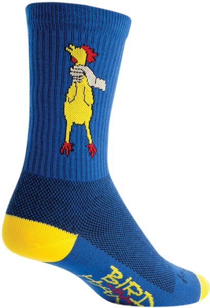 Sockguy Cuff Bird in Hand 6" Crew Socks (RMP) - Soccer Equipment and Gear