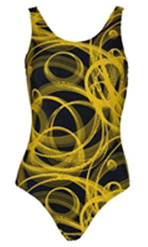 Adoretex Womens Spiral Swimwear U back - Swimming Equipment and Gear