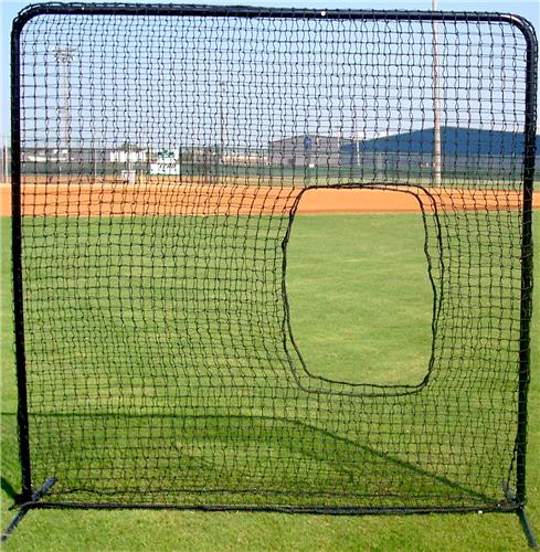 Cimarron Sports 7'x7' #42 Softball Net & Frame - Baseball Equipment & Gear