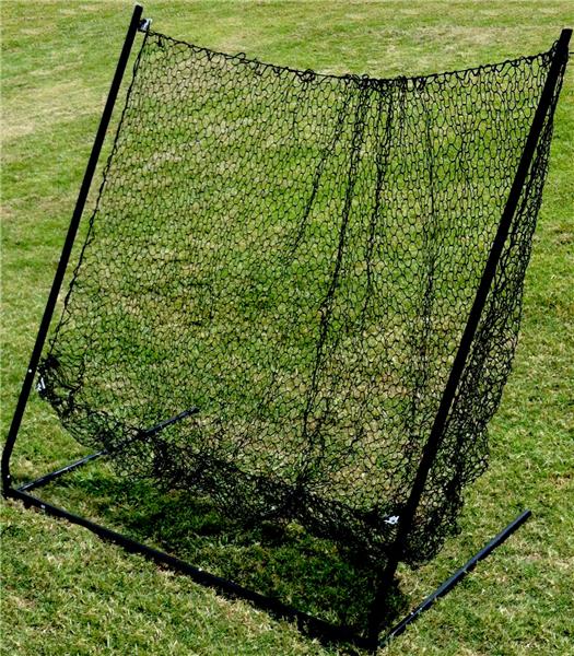 Cimarron Sports Baseball Catch Net & Frame 7x7 - Baseball Equipment & Gear