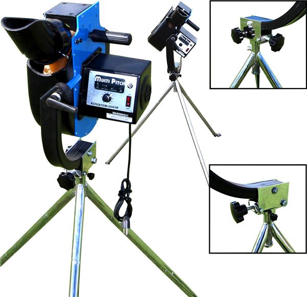 Cimarron Sports Multi Pitch II Pitching Machine - Baseball Equipment & Gear