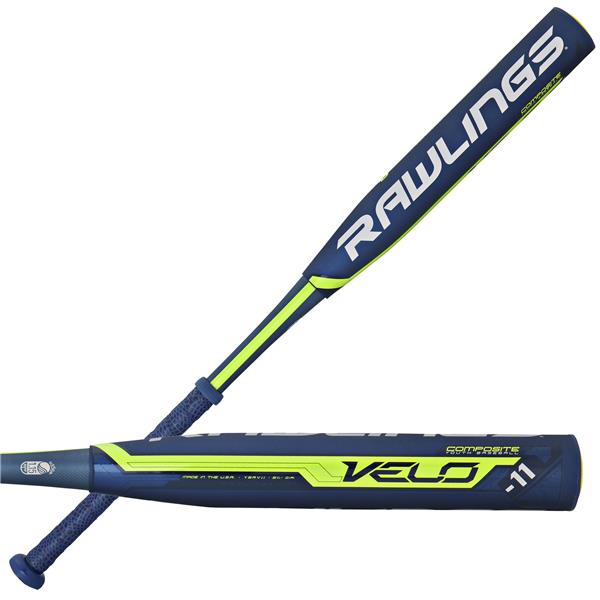 Rawlings Velo 2 Pc Composite Youth -11 Bat - Baseball Equipment & Gear