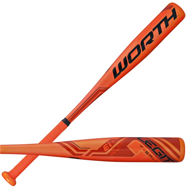 Worth Legit 1-Piece Alloy Girls T-Ball Bat (-13) - Baseball Equipment ...