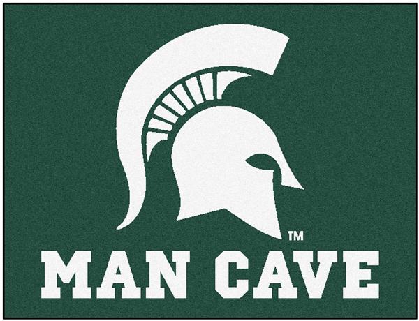 Fan Mats Michigan State Univ Man Cave All-Star Mat - Fan Gear