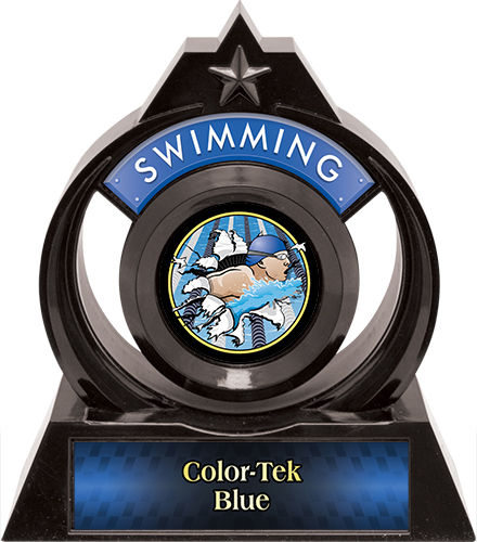 Hasty Awards Eclipse 6" Bust-Out Custom Swimming Trophy - Swimming ...