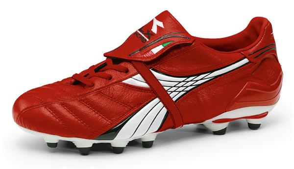 LX K II Pro MG 14 Ferrari Red/White Soccer Cleats - Soccer Equipment ...