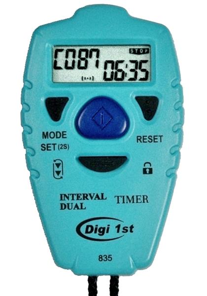 Digi 1st T-835 Interval and Dual Countdown Timer - Soccer Equipment and ...