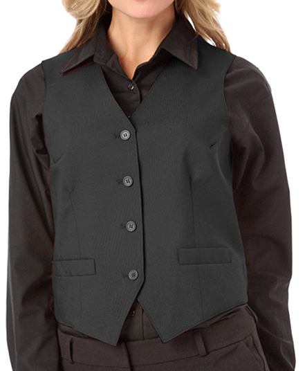 Blue Generation Ladies Teflon Treated Twill Vest - Cheerleading ...