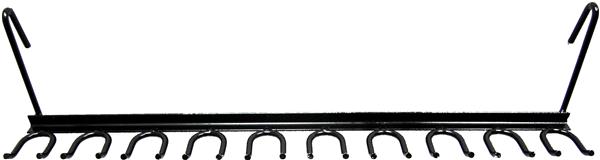 Athletic Specialties Hanging Bat Fence Holder Rack - Baseball Equipment ...