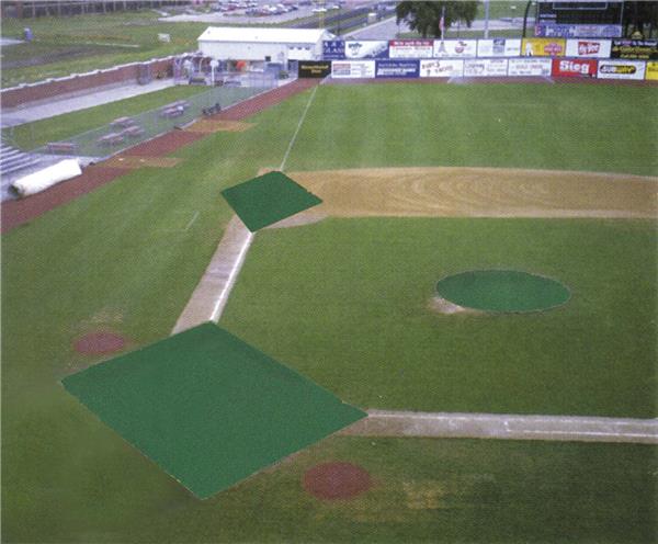 Athletic Specialties Baseball Diamond Weather Tarp - Baseball Equipment ...