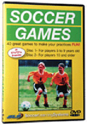 SLS Soccer Games for Ages 5 to 12 (2-DVDs) Videos - Soccer Equipment ...
