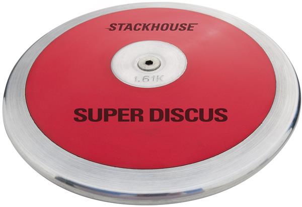 Stackhouse Track & Field Red Super Discus Low Spin - Soccer Equipment ...