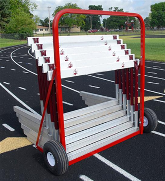Stackhouse Track 2 Wheel Hurdle Cart - Playground Equipment and Gear