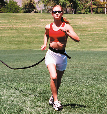 Stackhouse Running Single Man Overspeed Trainer - Baseball Equipment & Gear