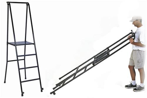 Stackhouse Folding Referee Volleyball Stand - Volleyball Equipment and Gear