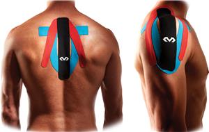 McDavid Kinesiology Tech Shoulder/Back Tape Kit - Soccer Equipment and Gear