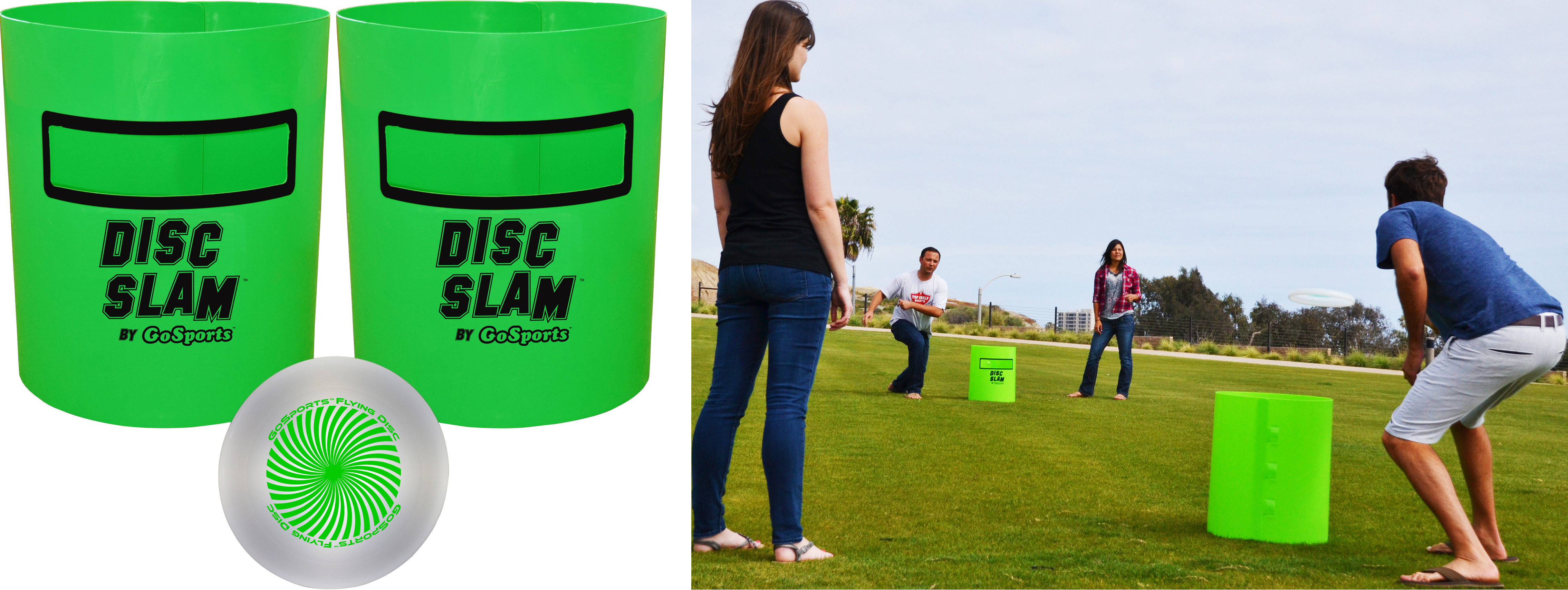E114264 GoSports Premium Disc Slam 2.0 Game
