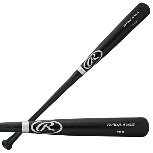 Rawlings Black Ash Autograph Wood Baseball Bats - Baseball Equipment & Gear