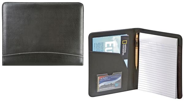 Golden Pacific Agent Padfolio w/Notepad Leatherette 51510K - Soccer ...