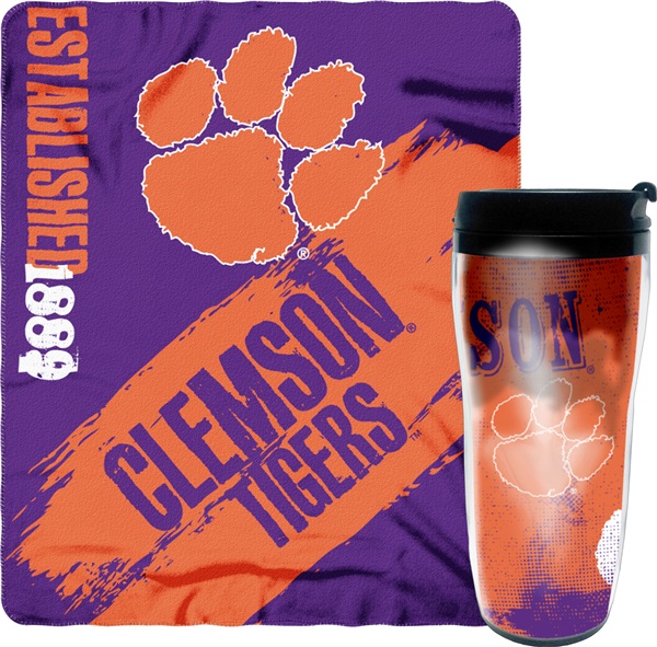 Northwest NCAA Clemson Mug N' Snug Set - Fan Gear