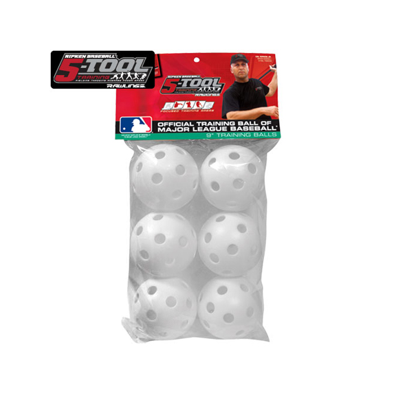 Rawlings 5-Tool Plastic 9" Baseball Training Balls - Closeout Sale ...