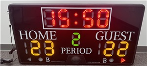 First Team Portable Scoreboard with Controller - Basketball Equipment ...